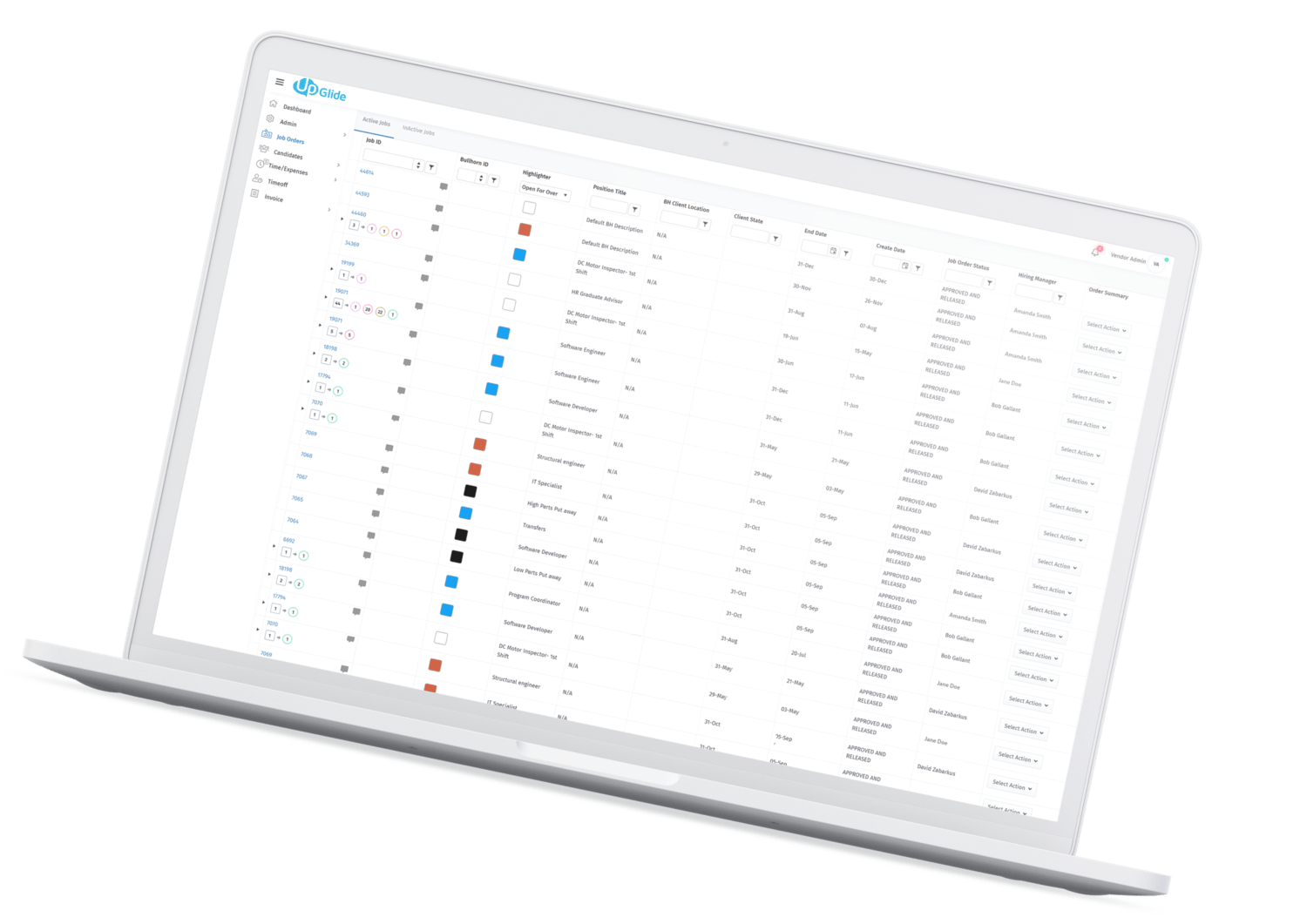 UpGlide - Sub-Vendor Management Technology for Staffing Agencies